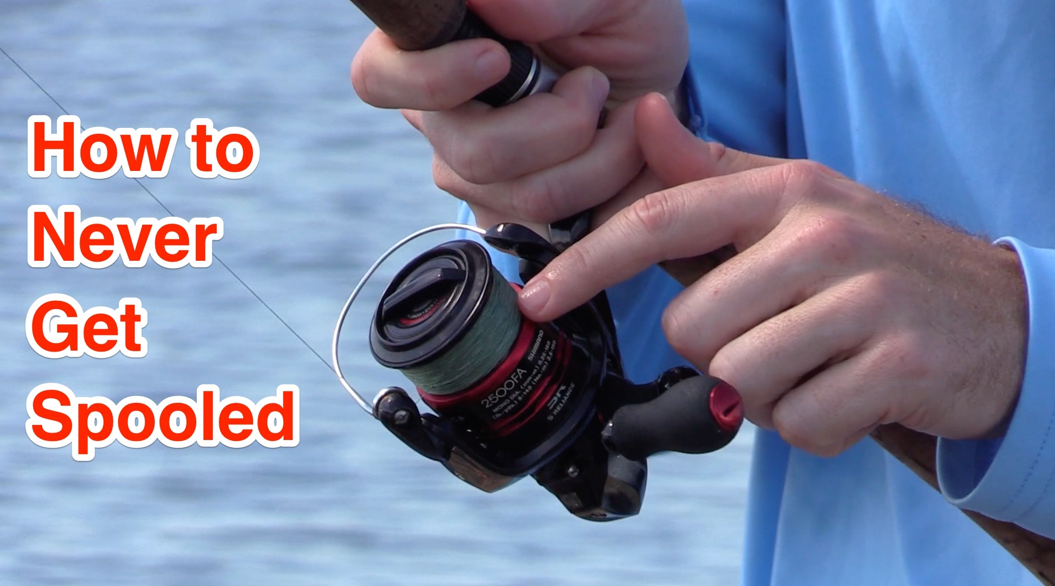 How to NEVER Get Spooled By A Fish (Video)